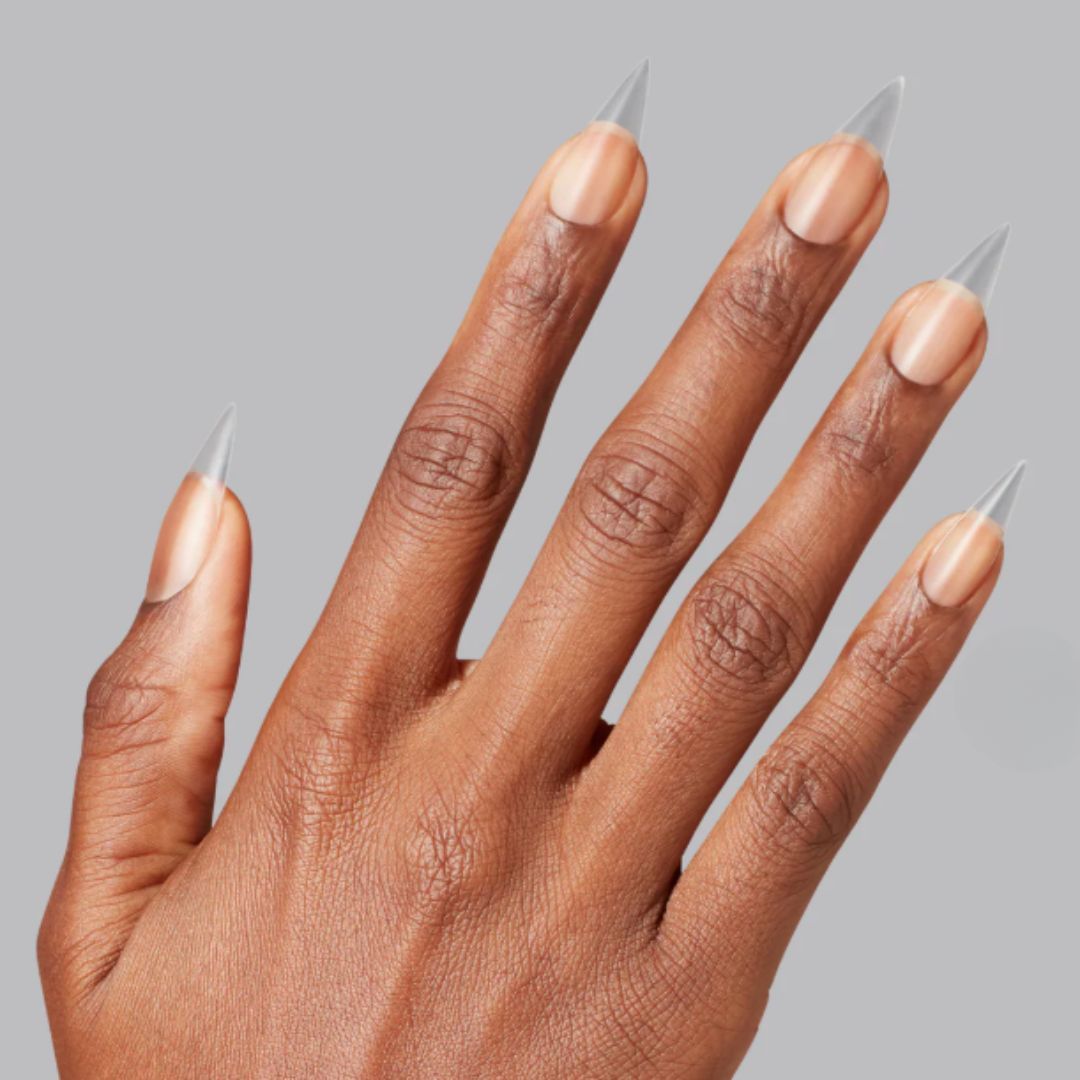 Full Tips Clear Med Stiletto 640pk — S+S Hair & Beauty